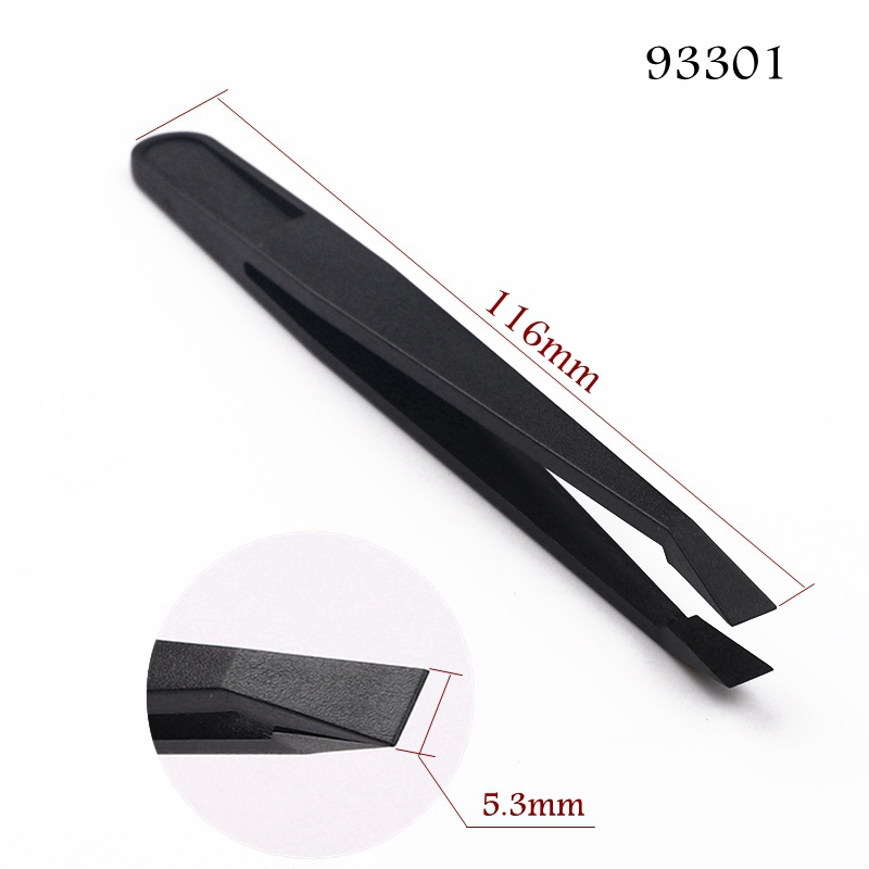 Anti-static Carbon Fiber Synthetic Plastic Straight Tweezer DIY Kit ESD ...