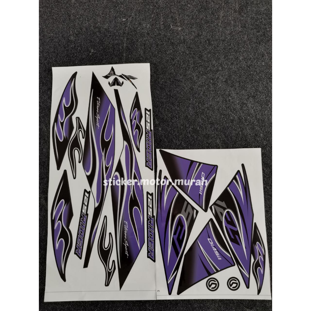 STICKER SPORT RIDER 125I API | Shopee Malaysia