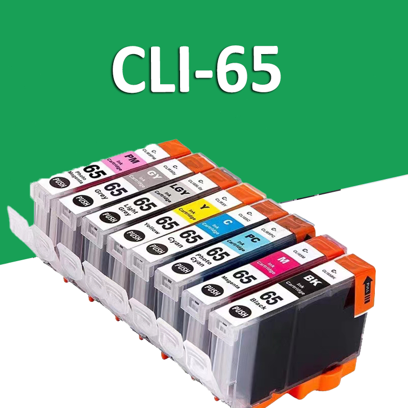 CLI 65 Cli65 CLI-65 Premium Compatible Ink Cartridge Full Set For Canon ...