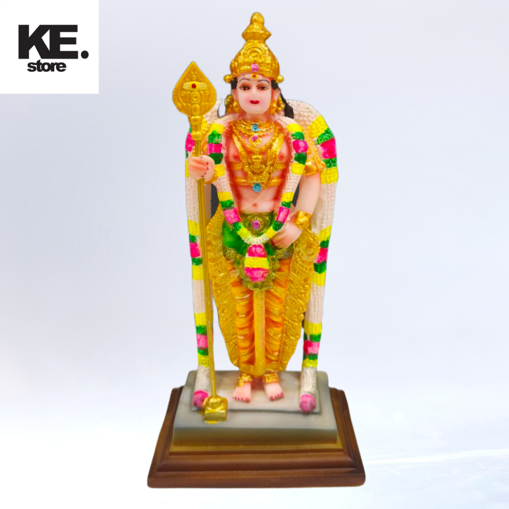 Lord Murugan Statue/ Hindu Goddess/Home Decor/Living Room/ Office Table ...