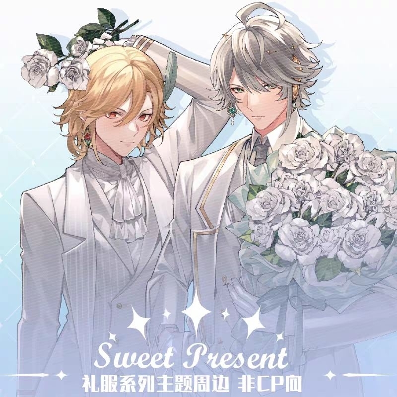 Genshin impact acrylic stand kaveh alhaitham wedding sweet present ...