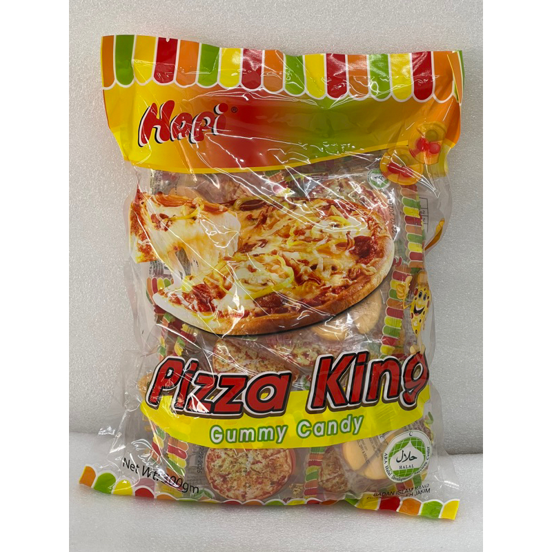 (10g x 30’s) Hapi Pizza King Gummy Candy Gula-gula Bergetah Raja Pizza ...