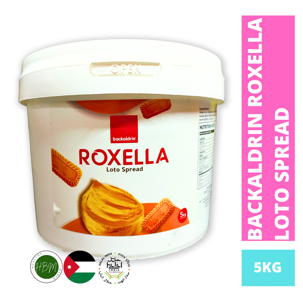 Backaldrin Roxella Loto Spread 5kg / 1kg | Shopee Malaysia
