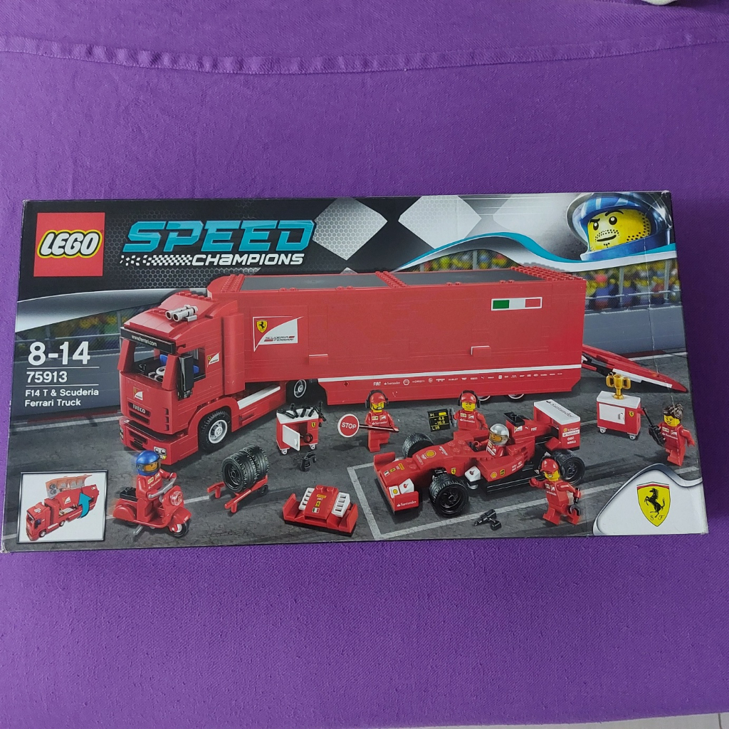 Lego Speed Champion 75913 F14 T & Scuderia Ferrari Truck (NEW/MISB ...