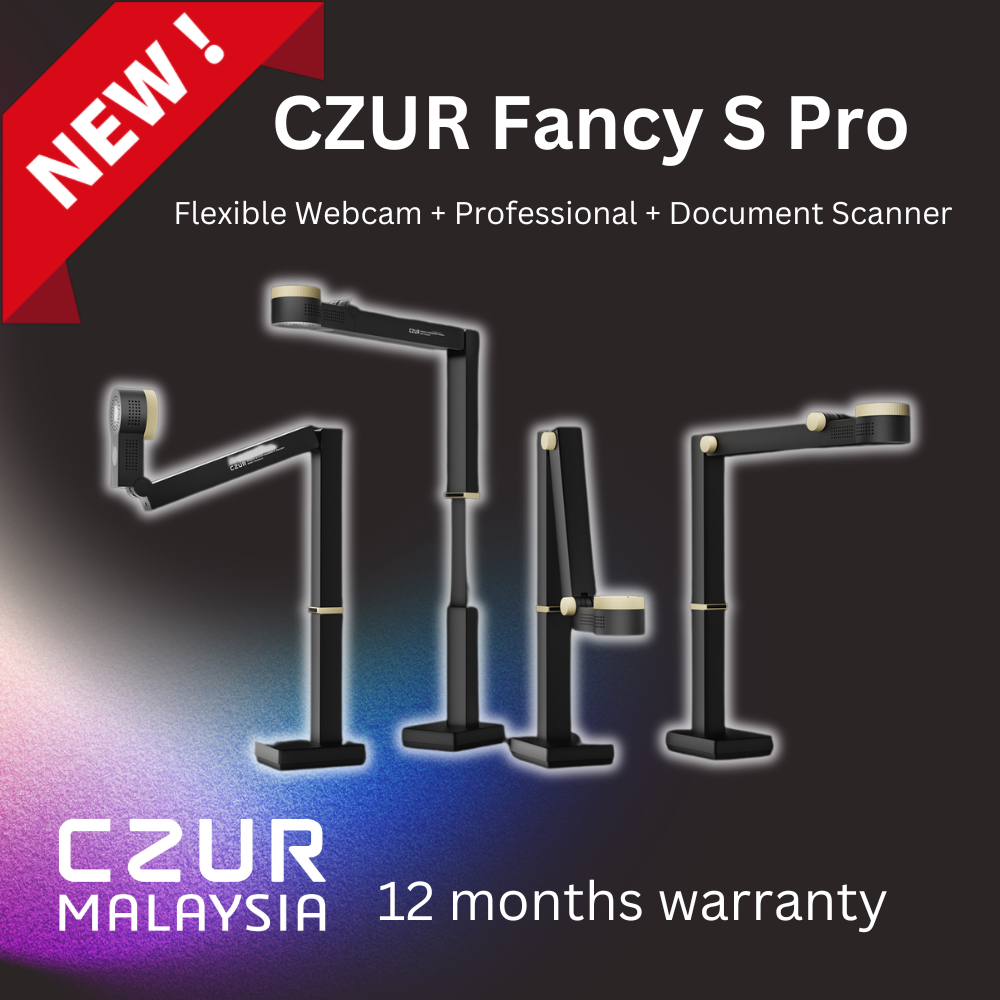 New Product! CZUR Fancy S Pro 4K Document Scanner Flexible Webcam ...