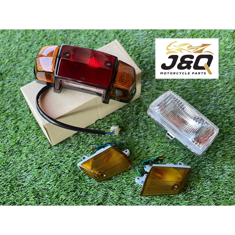 Y100 HEAD LAMP UNIT LAMPU DEPAN TAIL LAMP ASSY LAMPU BELAKANG FRONT ...
