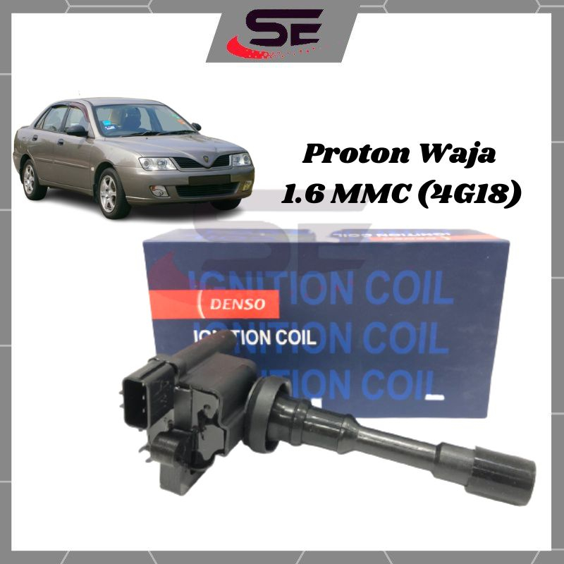 DENSO Ignition Coil Plug Waja MMC 1.6 (4G18) Plug Coil Proton Waja Koil ...