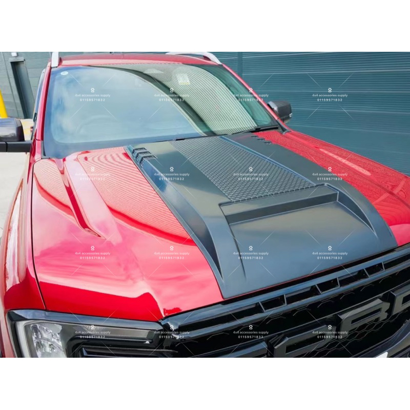 Ford Ranger T9 2022-2023 Ranger Bonnet Scoop ABS V2 ranger t9 bonnet ...