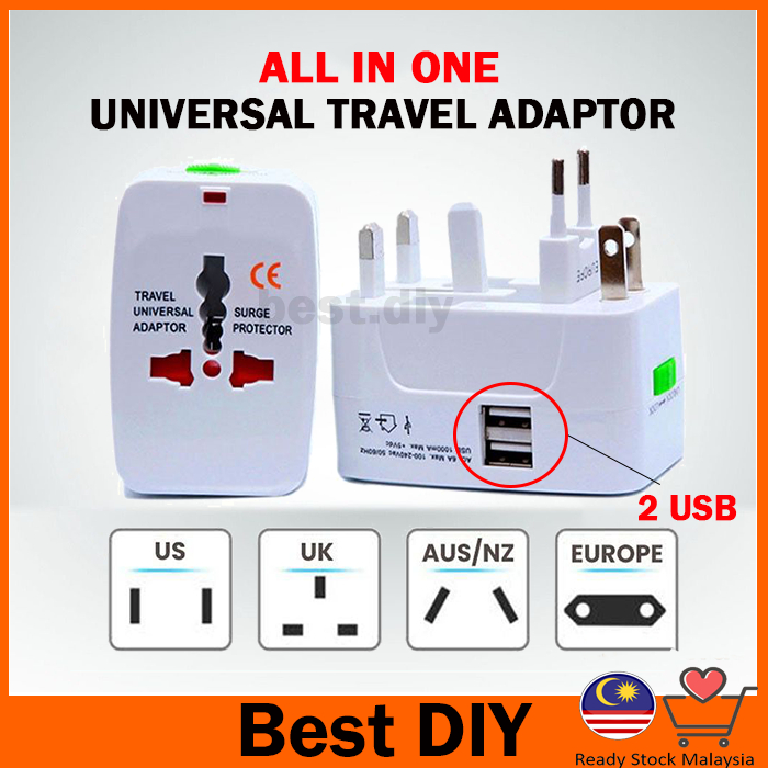 Universal Travel Adapter Plug All In One International Worldwide Travel Adaptor Plug Socket For ...