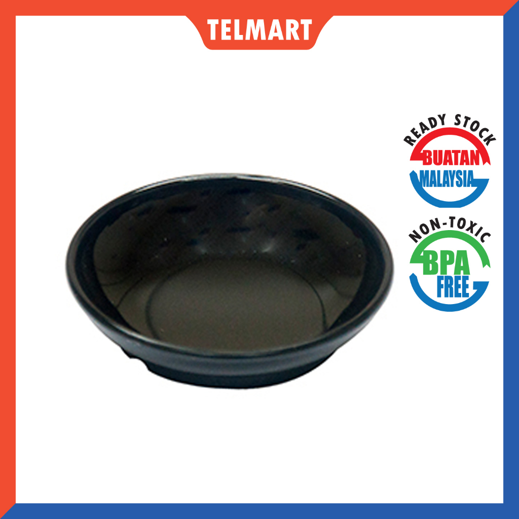 MWARE MURAH Plastic Meal Sauce Plate 4 Inch (Set 6 pcs) / Piring ...
