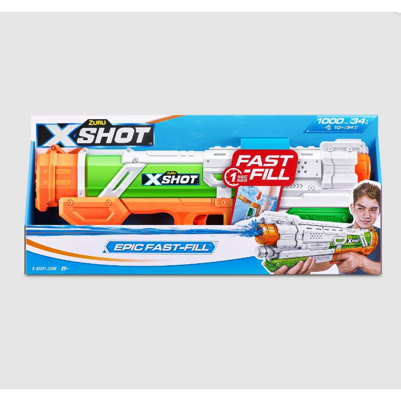 ZURU X-SHOT EPIC FAST FILL WATER BLASTER (56221) | Shopee Malaysia