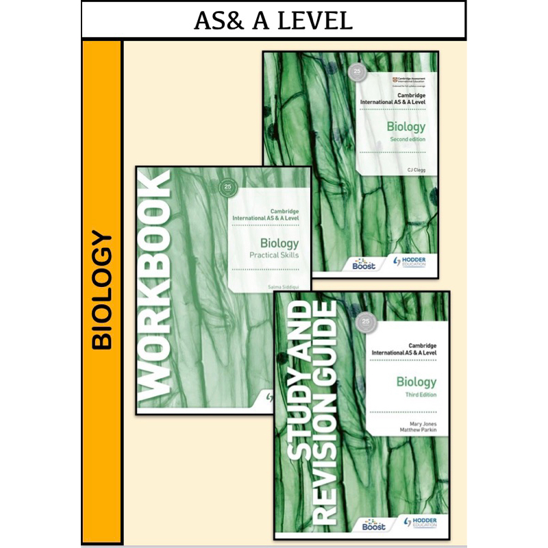 (PRINTED BOOK) As& A Level Biology Textbook | Workbook | Revision Guide ...