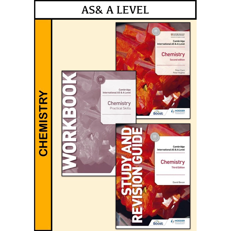 (PRINTED BOOK) As& A Level Chemistry Textbook | Workbook | Revision ...