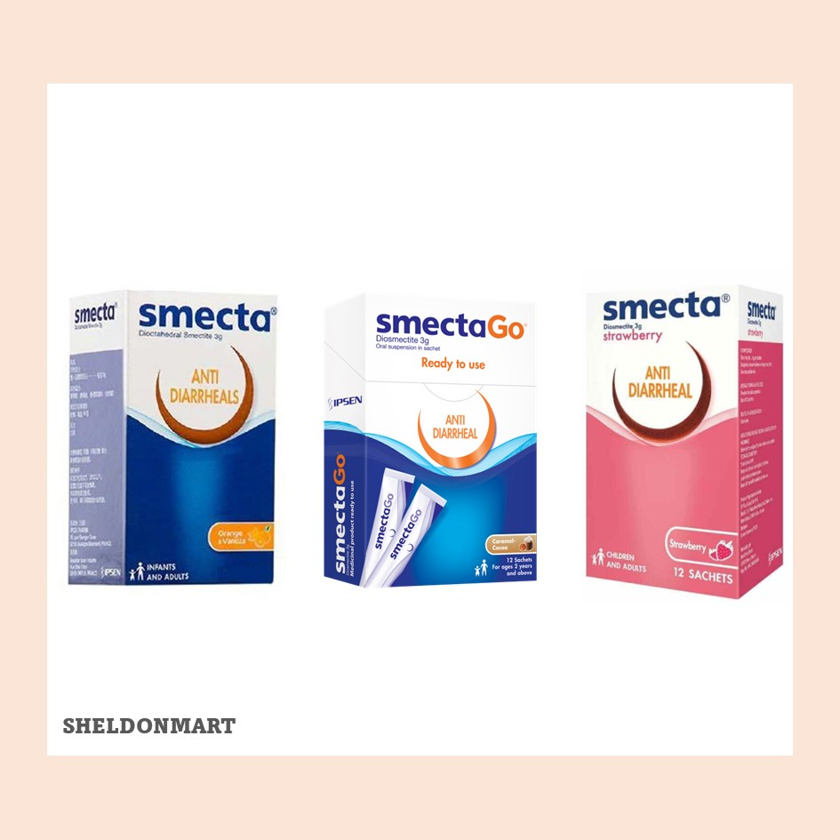 SMECTA 1 SACHET (ORANGE VANILLA/ STRAWBERRY / CARAMEL COCOA) | Shopee ...