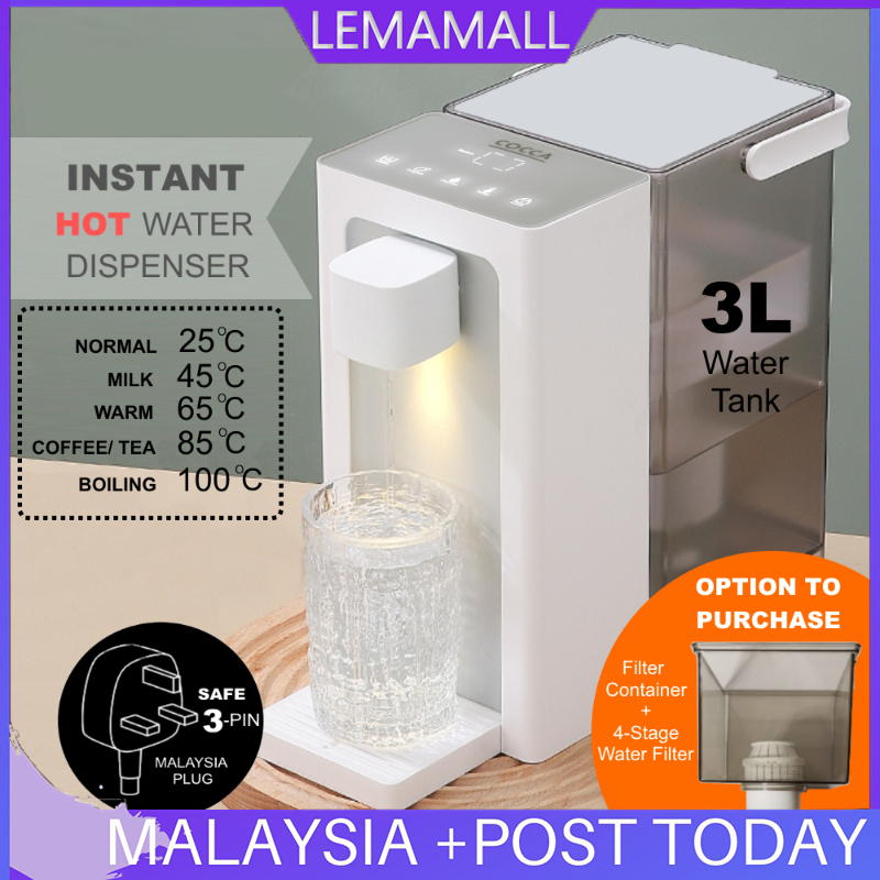 MY🔥 Instant Hot Water Pot Kettle Heater Dispenser quick heating Safe ...