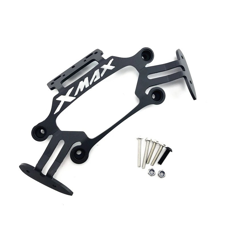 Yamaha XMAX Bracket Windshield Extender + Side Mirror Fixed Stent ...
