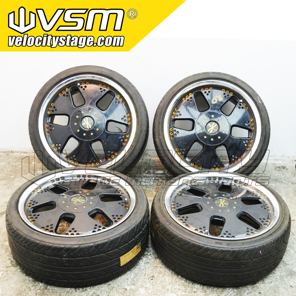 RAYS GENOME G-DRILLED 18x4/5x114.30 RIM chrome shelf ori japan | Shopee ...