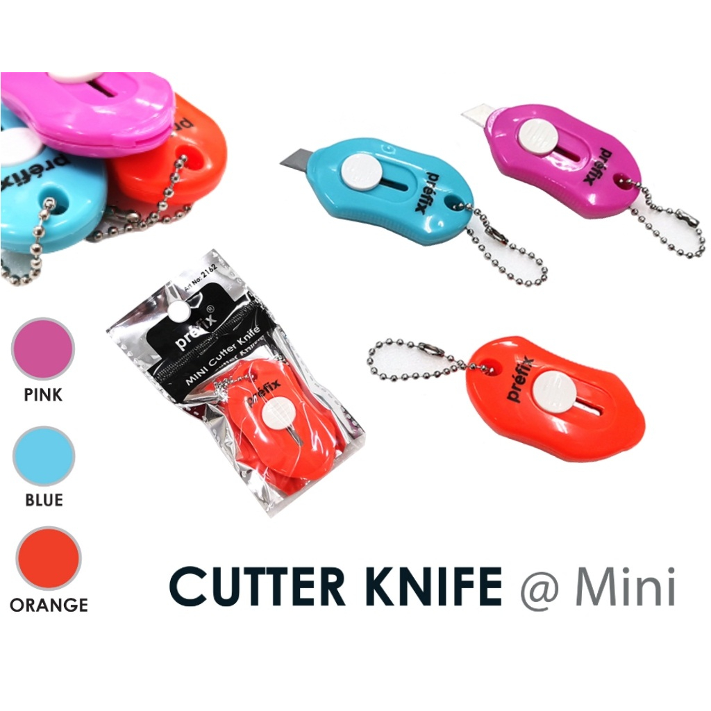 Prefix Mini Cutter / Pocket Cutter / Pisau Kecil - 2162 | Shopee Malaysia