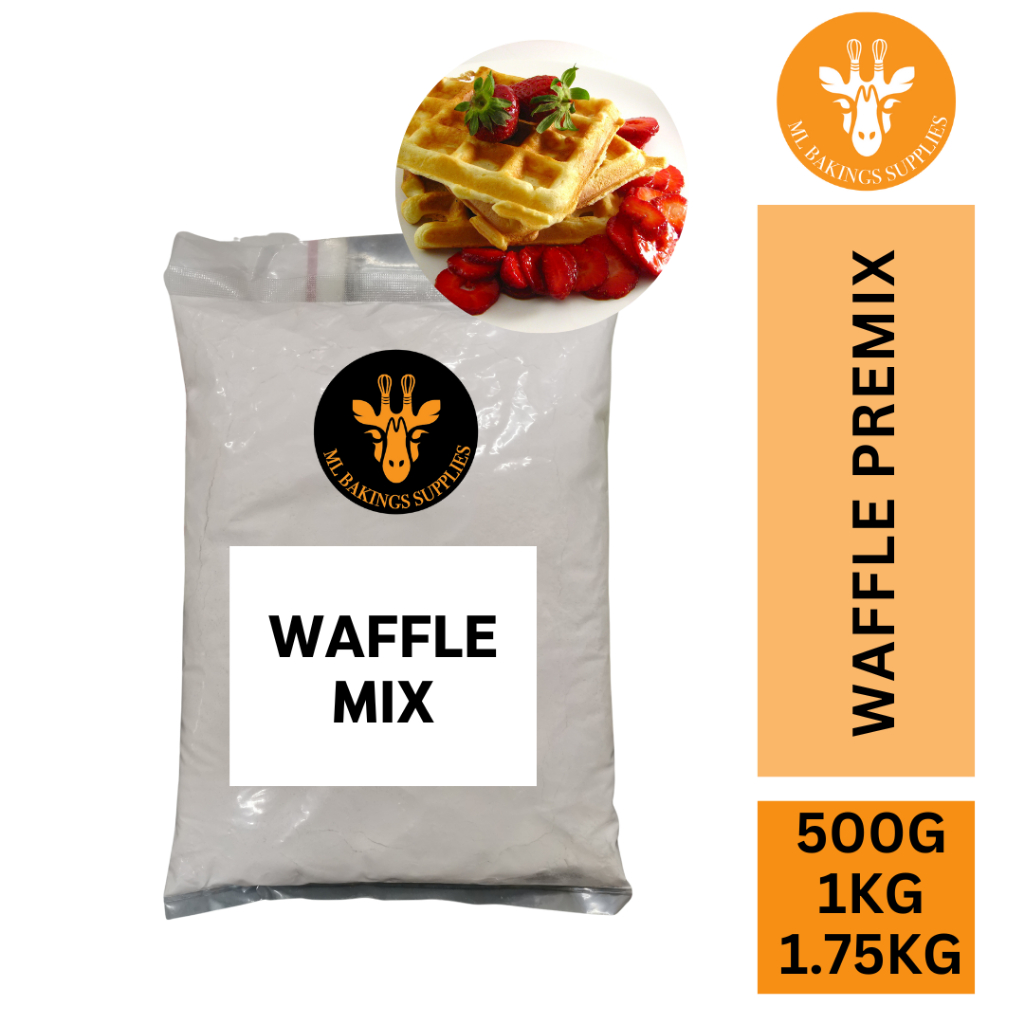 [READY STOCK] Waffle Mix/ Tepung Waffle/ Tepung Waffle Crispy/ Pancake ...