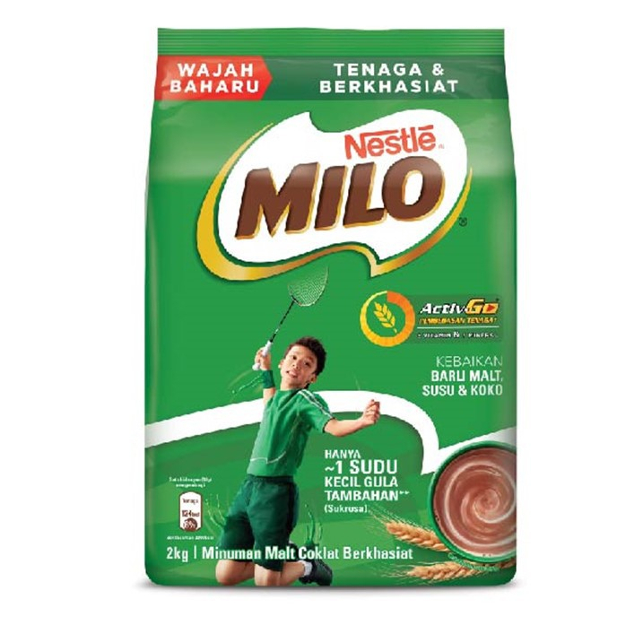 Nestle MILO Activ-Go Chocolate Malt Powder (1.8kg) | Shopee Malaysia