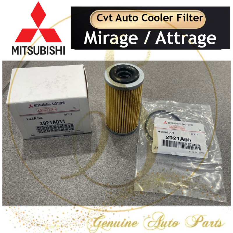 (100% ORIGINAL) MITSUBISHI MIRAGE ATTRAGE AUTO CVT COOLER FILTER ...