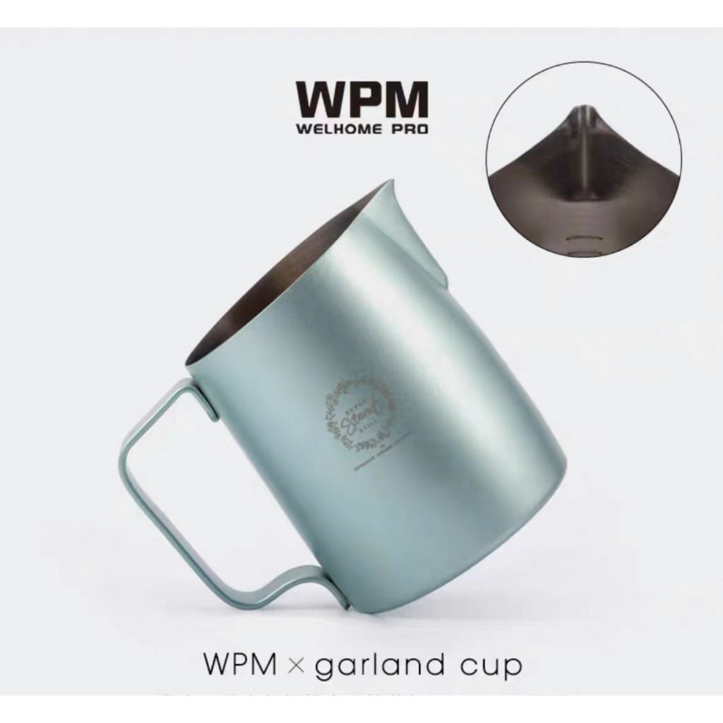 (Ready Stock)WPM Welhome Pro Milk Pitcher Professional Latte Art Pouring 300ml 450ml 500ml ...