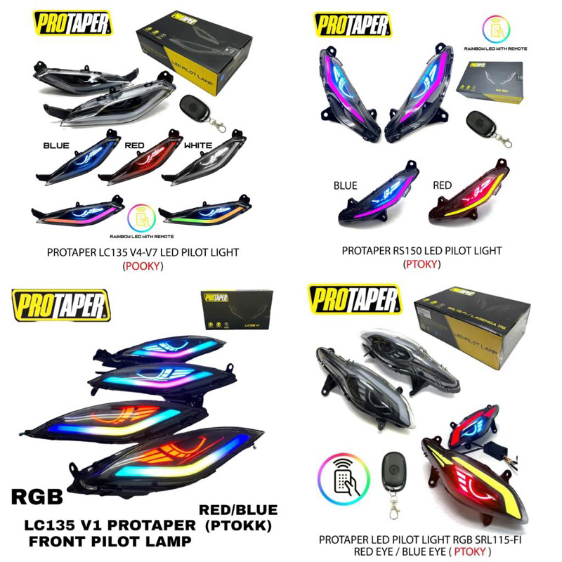 LC V1/V4-7/RS150/SRL115FI/Y15/VF3 PROTAPER LED PILOT LAMP | Shopee Malaysia