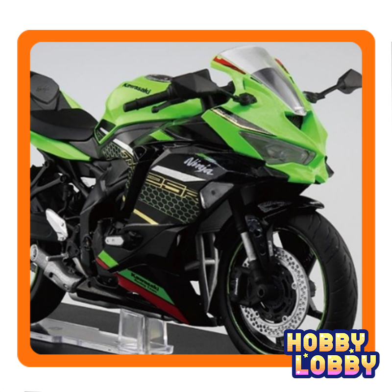 Aoshima - 1/12 - KAWASAKI NINJA ZX-25R Lime Green x Ebony | Shopee Malaysia