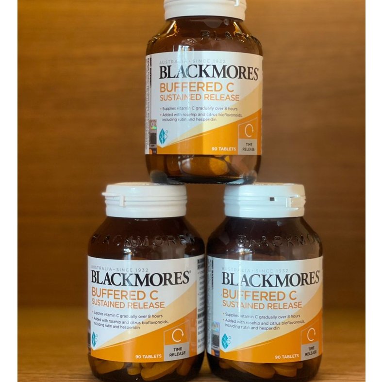 Blackmores Buffered C 90's (Supplies Vitamin C Gradually over 8 Hours ...