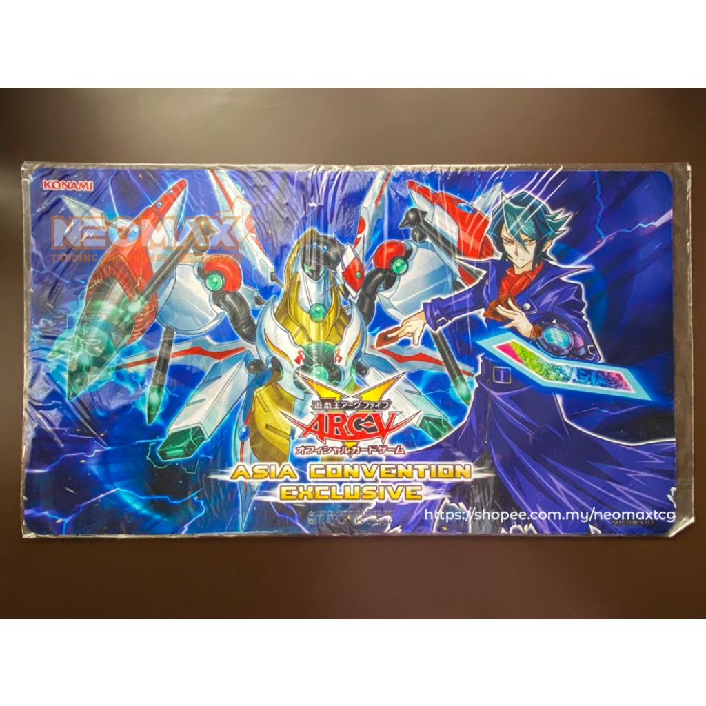 Yu-Gi-Oh! 遊戯王 Official Playmat Asia Convention Exclusive 2015 Kurosaki Shun 游戏王官方卡垫 | Shopee ...