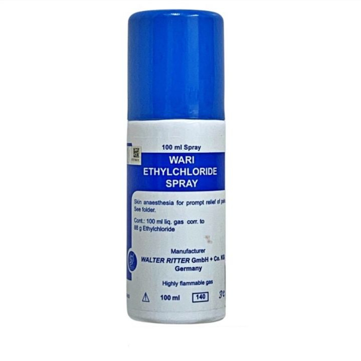 Wari Ethylchloride Spray (Skin anaesthesia for prompt relief of pain ...