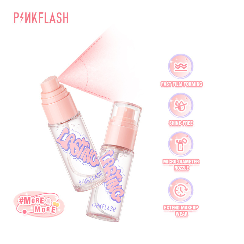 Pinkflash Long Lasting Fit Set Shine Free Hydrating Makeup Setting Spray | Shopee Malaysia