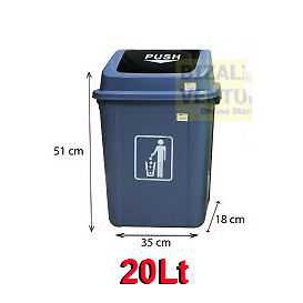 Rayaco Dustbin With Swing Lid 60Lt , 40Lt , 30Lt , 20Lt | Garbage Bin ...