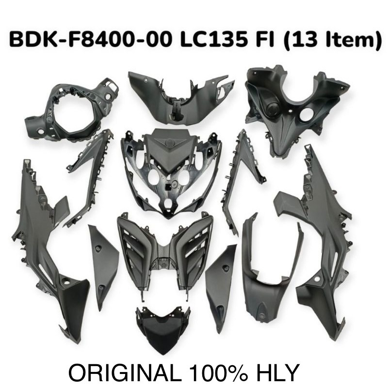 LCV8 INNER COVER COMPLETE SET (13PCS) ORIGINAL 100% HLY FOR LC135 V8 FI ...