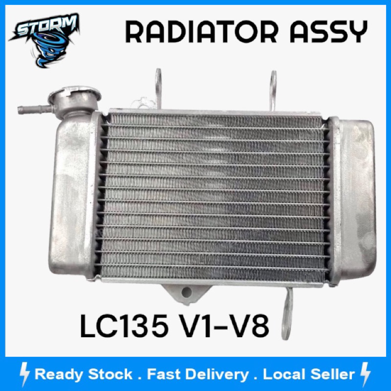 YAMAHA LC135 135LC V1 V2 V4 V5 V6 V7 V8 RADIATOR ASSY COOLANT TANK ...