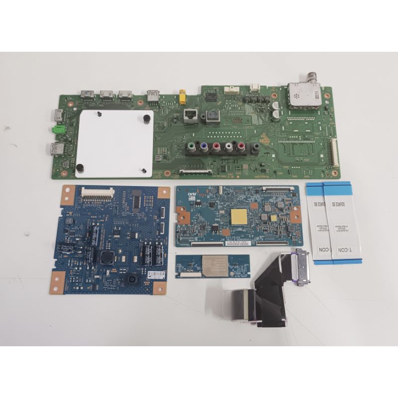 Sony Kdl-43w800c Mainboard System Board Inverter Tcon Wireless Ribbon ...