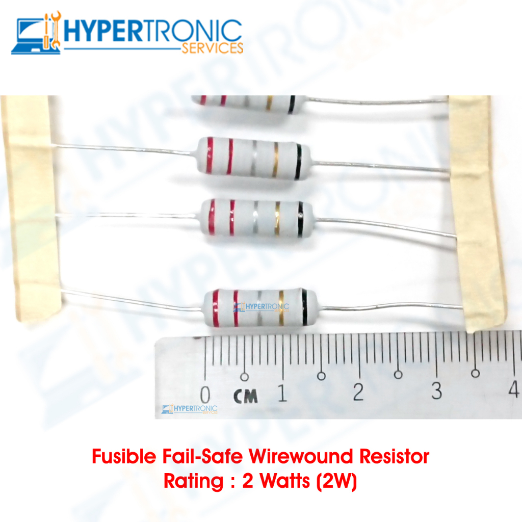 Resistor Fusible Fail Safe Wirewound Resistor 5% 2W 47 Ohm, 51 ohm, 100 ...