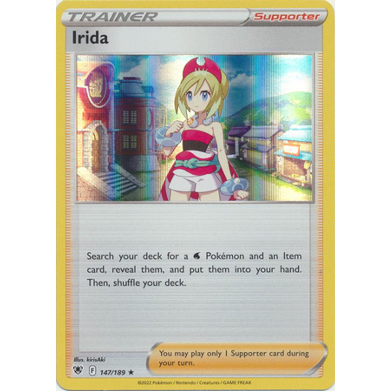 Pokemon TCG Irida Holo Rare 147/189 Astral Radiance | Shopee Malaysia