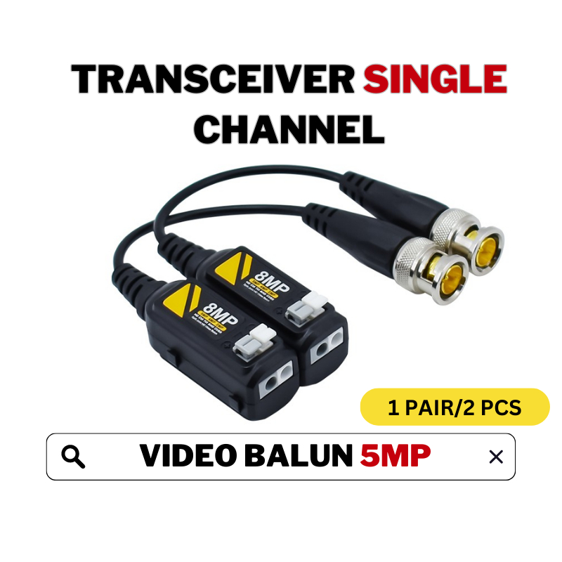 HIKVISION CCTV Video Balun 5MP CCTV Passive HDCVI AHD TVI Transceiver ...