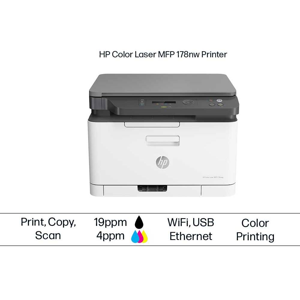 HP Color Laserjet MFP 178NW Multifunction Printer | Shopee Malaysia