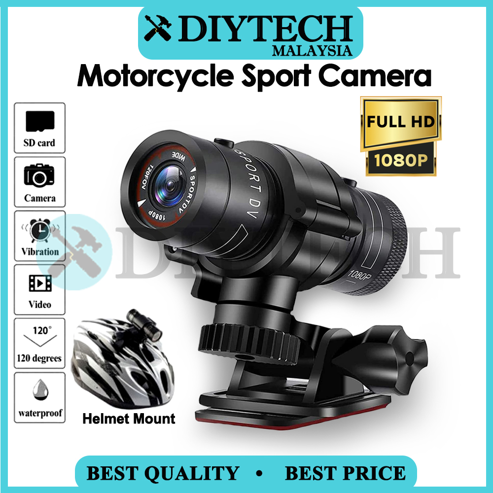 DIYTECH Wireless 1080P Motor Cam Waterproof Motorcycle Camera DVR ...