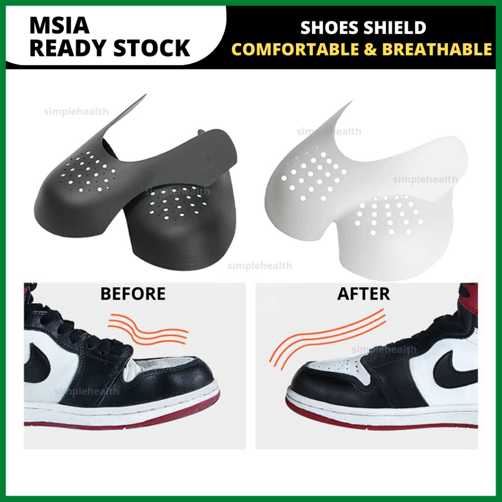 Anti Wrinkles Shoes Shield Sneaker Shields Crease Killer Toe Box ...
