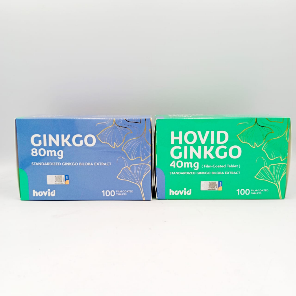 Hovid Ginkgo 40mg/80mg 100's Tablets EXP 2026 | Shopee Malaysia