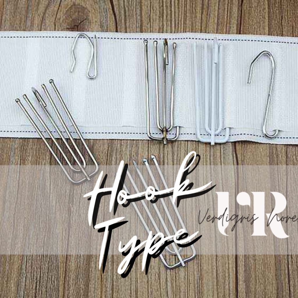 Single Pleat French Pleat Hook Curtain Hook/ Cangkuk Langsir Besi ...