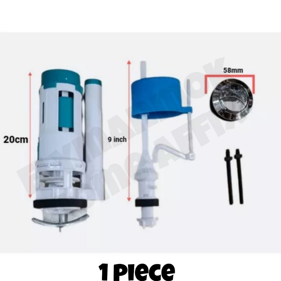 0034 50MM Full Set Toilet Water Tank Valve Toilet Water Tank Flush ...