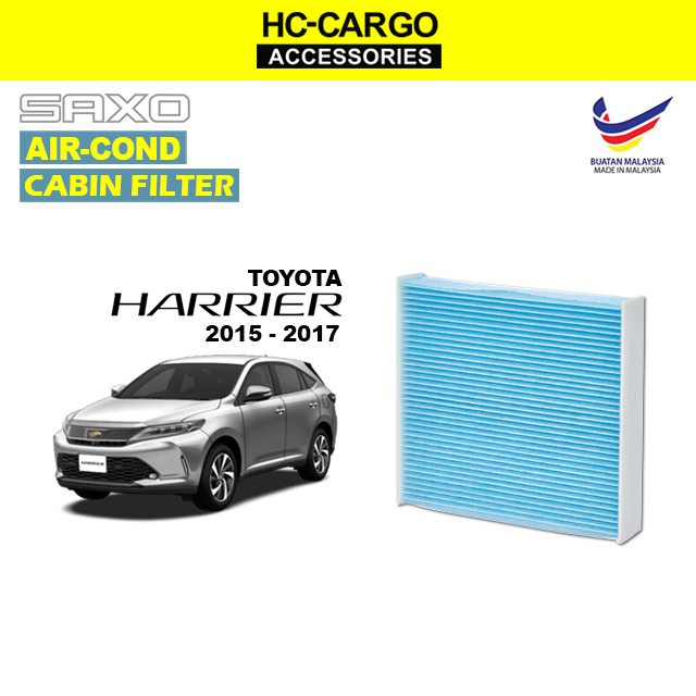 SAXO Toyota Harrier 2015 - 2020 AIRCOND Cabin Filter / CAR AIR ...