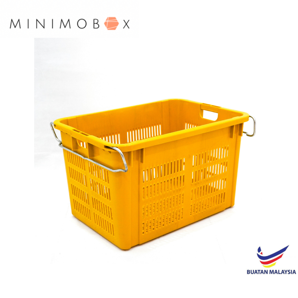 Heavy Duty Basket Bakul Sayur Plastik Durian Basket Raga Durian Plastic ...