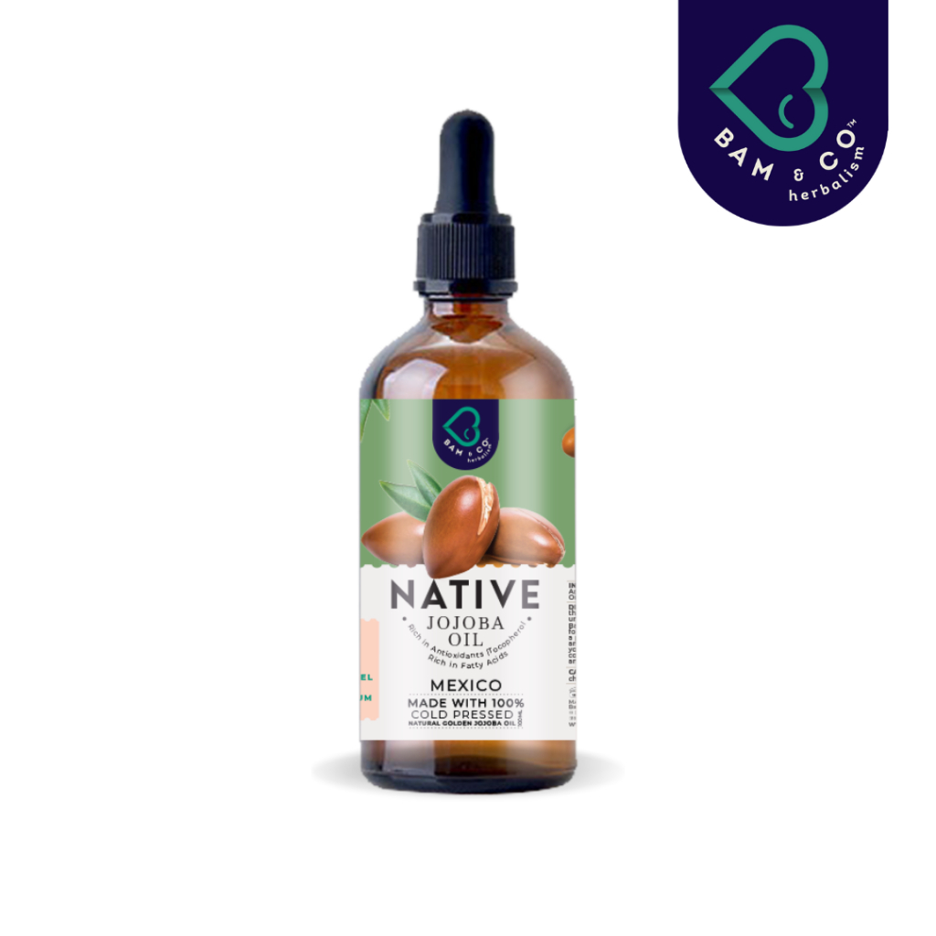 BAM & CO Native Golden Jojoba Oil (100ml) | Shopee Malaysia