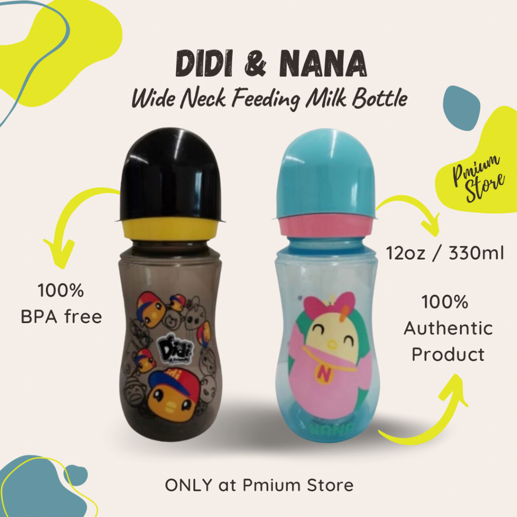 Didi & Friends Botol Susu Wide Neck Feeding Bottle Botol Susu Nana BPA ...