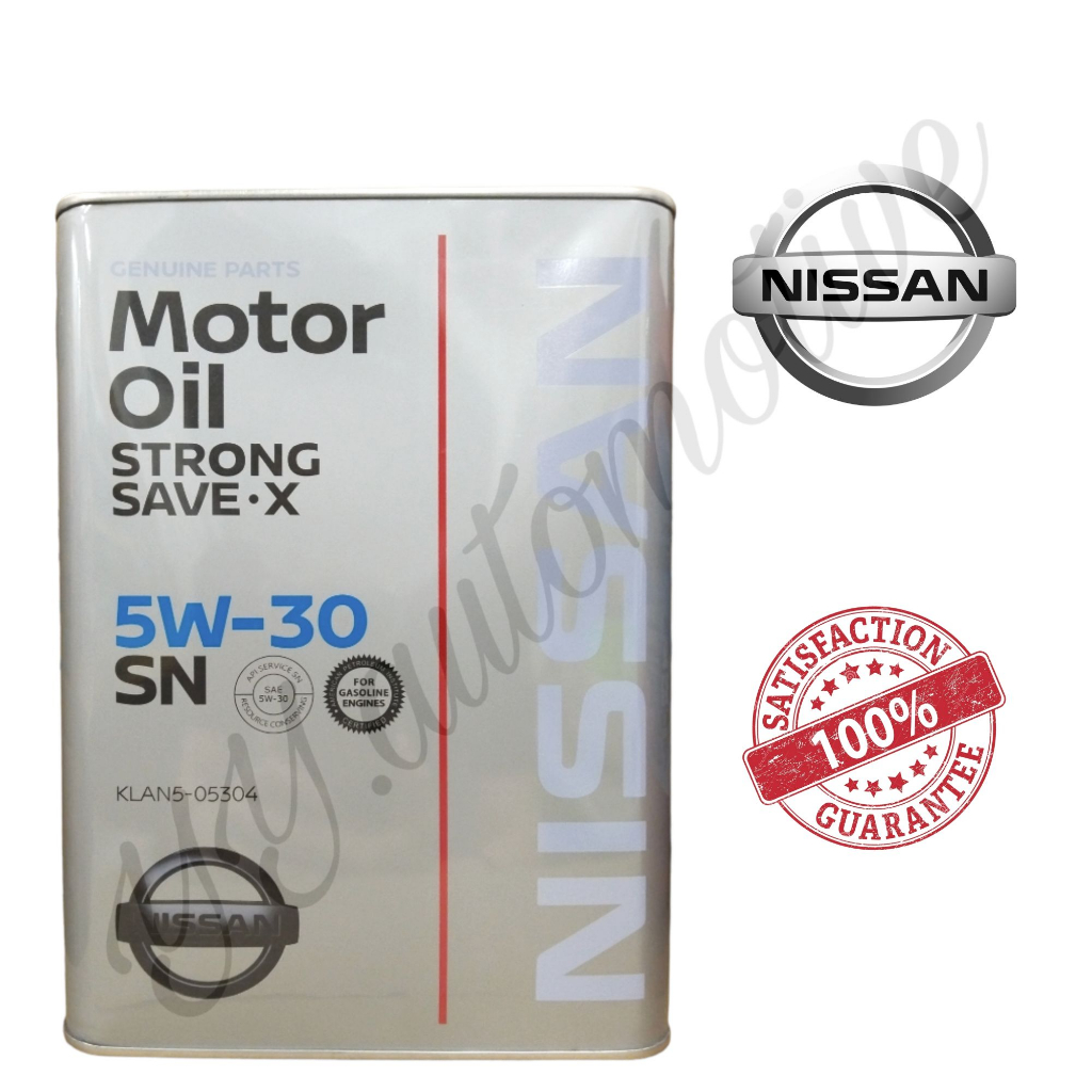 ORIGINAL NISSAN FULLY 5W30 4L SENTRA LATIO LIVINA ALMERA XTRAIL SLYPHY ...